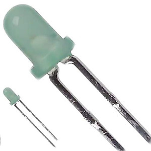 AVLIS-CO Pack of 10 SSL-LX3054SUGD LED Uni-Color Green 574nm 2-Pin T-1, RoHS