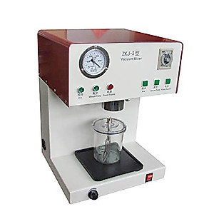 DDental Lab Digital Vacuum Mixer with Built-in Vacuum Pump Table Type Mixing Machine Blender
