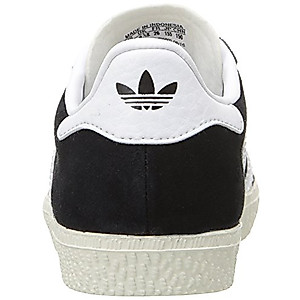 adidas Originals Unisex-Baby Gazelle Sneaker, Core Black/White/Gold Metallic, 6Toddler