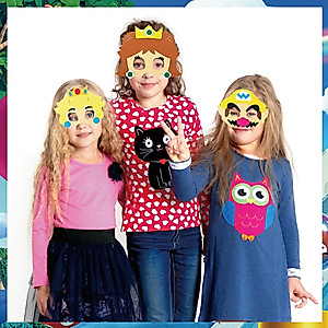 coayhel 115 PCS Birthday Party Favor Supplies, Birthday Party Decorations Set Includes 50 Stickers, 15 Slap Bracelets, 10 Bracelets, 10 Button Pins, 10 Key chains, 10 Box, 10 Mask, mmfavor2024