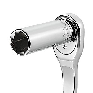 Powerbuilt 1/4-Inch Drive Metric Deep Socket Set, High Visibility Markings 10 Piece - 640538