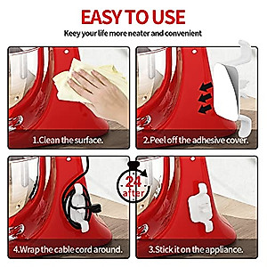 Appliance Cord Organizer Kitchenaid Stand Mixer Sliding Mat Mover For Kitchenaid 4.5-5 Qt Stand Mixer Cord Winder