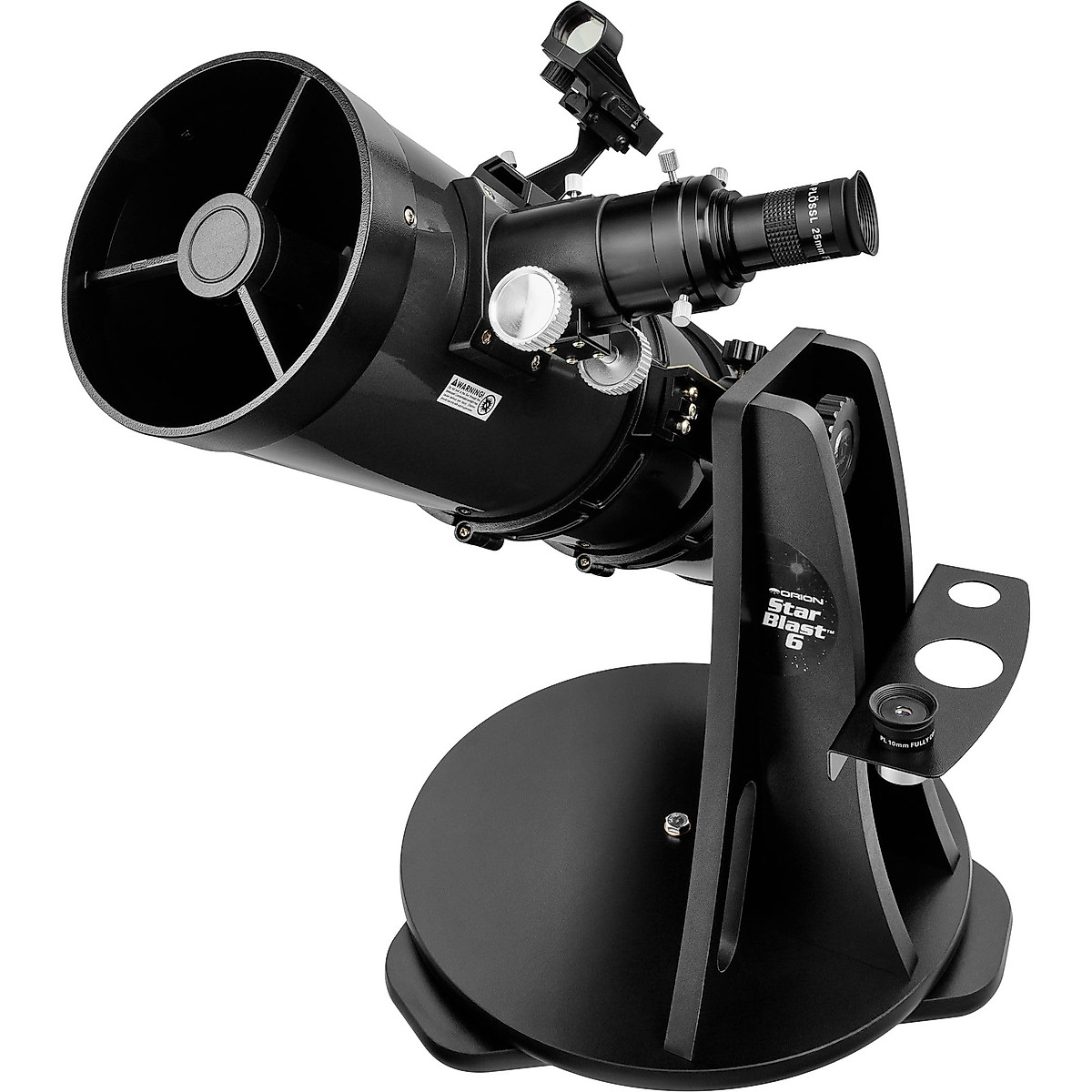 Orion StarBlast 6 Astro Reflector Telescope for Adults & Families - Simple Point-and-View Tabletop Telescope for Beginners & Intermediate Users