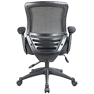 BOLISS Office Chair Ergonomic Desk Chair Mesh Computer Chair Height Adjusting Arm Waist Support Function - Black