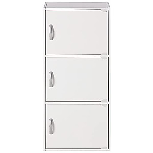 HODEDAH IMPORT Bookcase, White