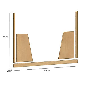 Babyletto Junior Bed Conversion Kit for Bondi Boucle 4-in-1 Convertible Crib in Honey