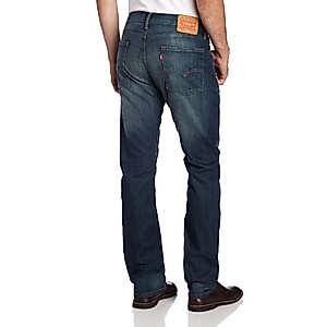 Levi's Men's 513 Slim Straight Jeans, Cash, 34W x 30L