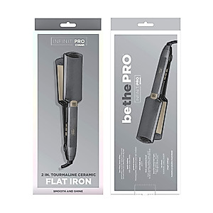 CONAIR INFINITIPRO Tourmaline Ceramic Flat Iron, 2-inch