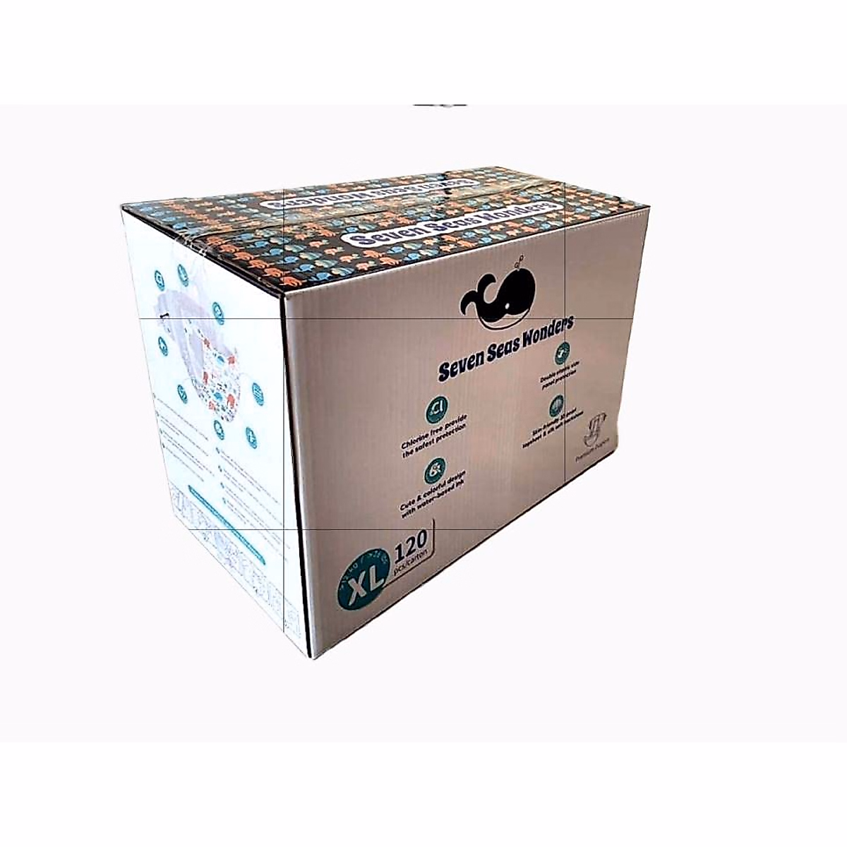 Baby Diapers | Baby Stuff for Newborn | Diapers | Sizes 1-2-3-4 | 4- XLarge 120 Ct