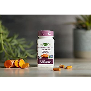Nature's Way Premium Turmeric Extract, Joint Health Support* Supplement, Vegan, 60 Tablets
