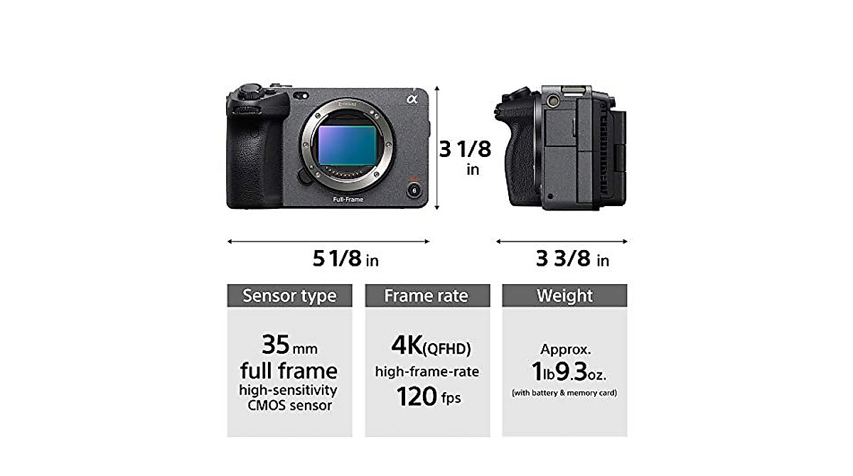Sony FX3 Full-Frame Cinema Camera | 4K 120p & S-Cinetone