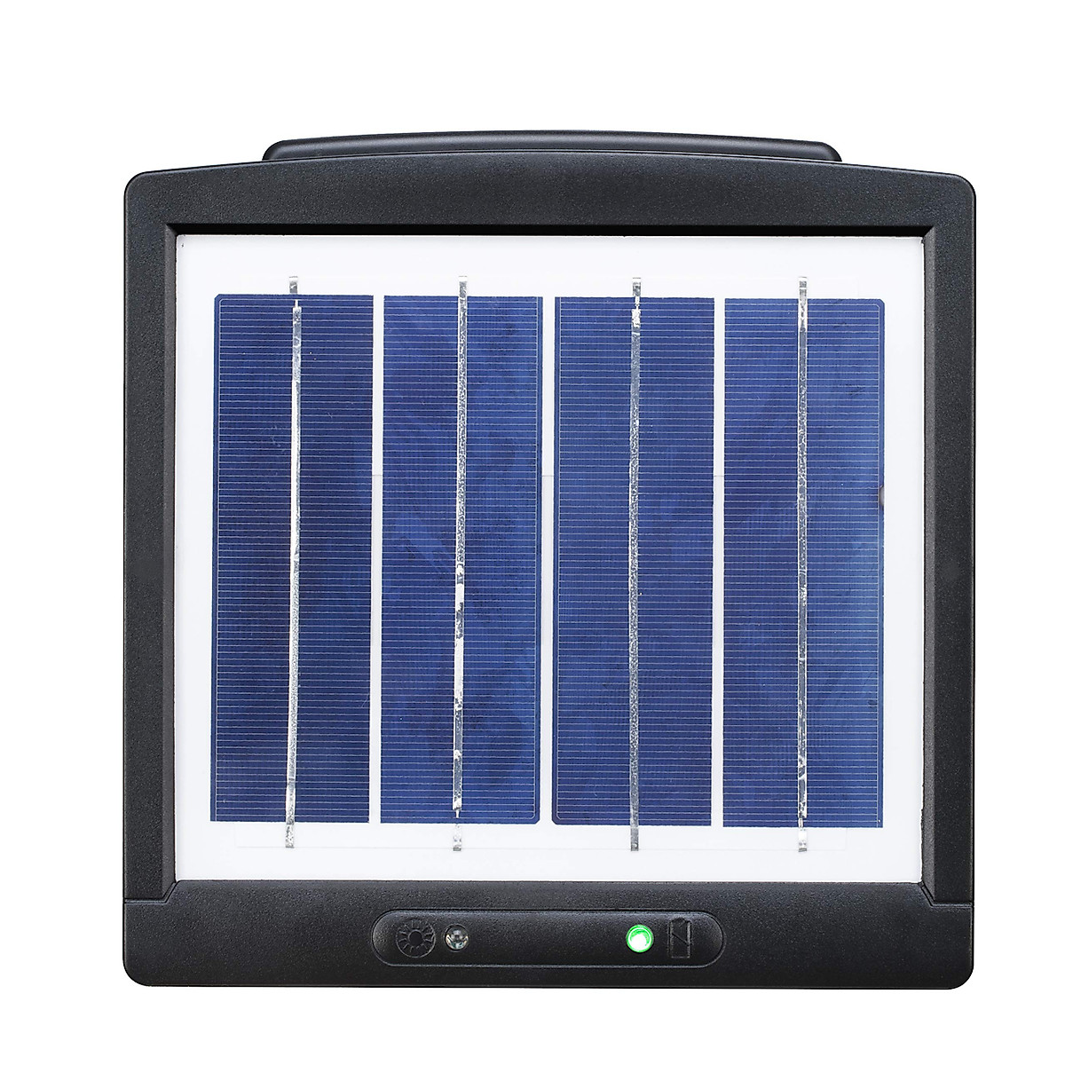 Solar AA & AAA Rechargeable Batteries Charger for 1.2V NiMH NiCD & 9V Battery with 2Watt Solar Panel Portable Backup for 1.2V Ni-MH Ni-CD Household Battery(No Battery Included)