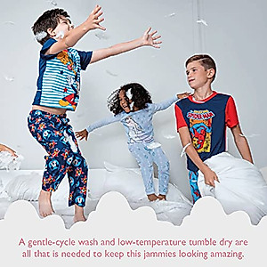 Disney Girls' Descendants | Princess | Little Mermaid 2-Piece Loose-Fit Pajamas Set, Once Upon a Time 2, 6