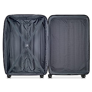 DELSEY Paris Helium Aero Hardside Expandable Luggage with Spinner Wheels, Titanium, Checked-Large 29 Inch
