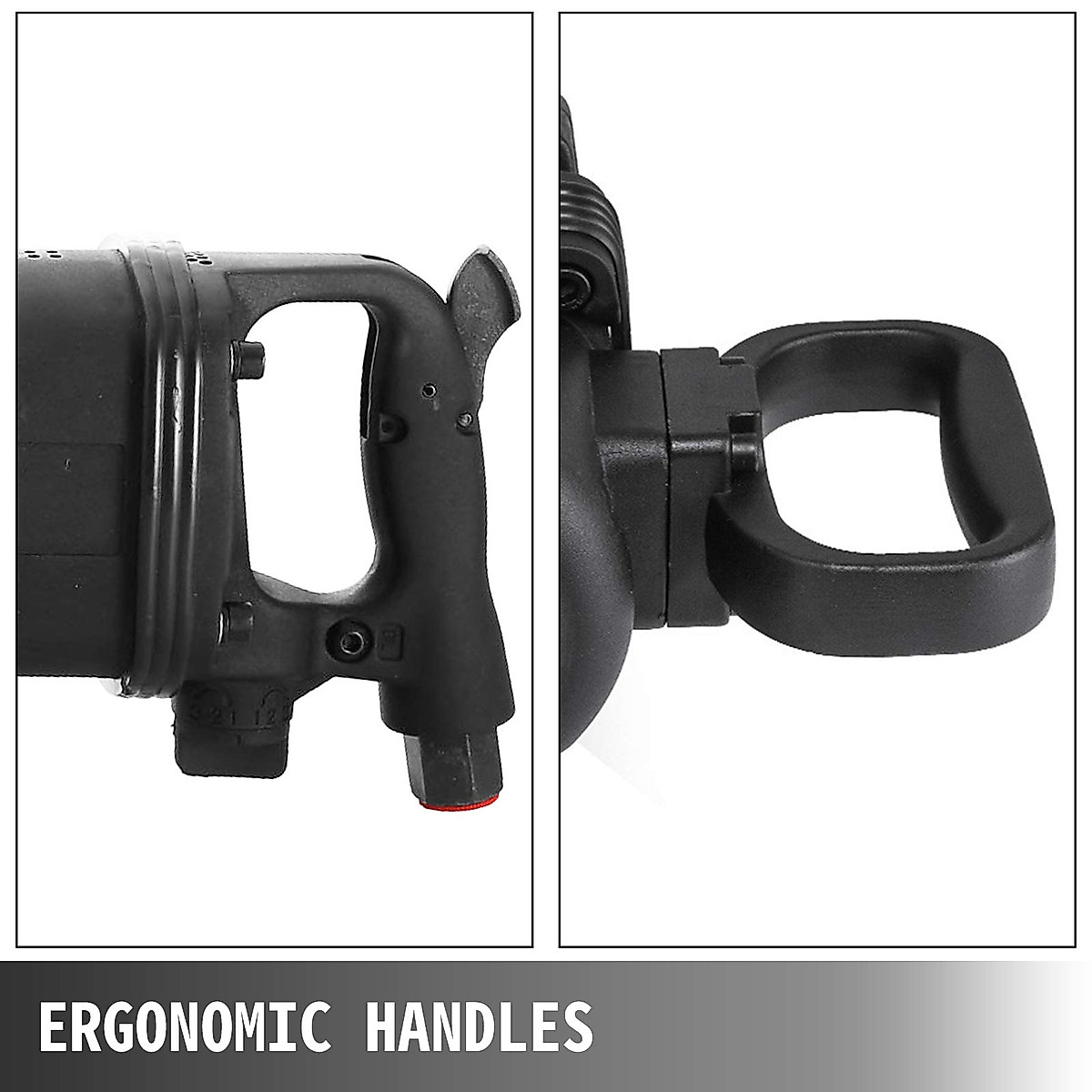 Mophorn 1 Inch Heavy Duty Pneumatic Impact Wrench 5800 Nm?4280ft.lbs? AIR Impact Wrench with 8Inch Extended Anvil Impact Wrench Gun Free speed 3200 rpm with 2 Sleeve