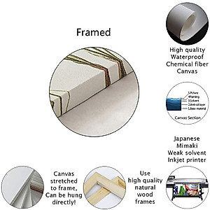 GuriDo Birth Machine by HR Giger Dark Abstract Poster Canvas Art Print Painting Wall Decoration Picture Modern Decorative Aesthetic Bedroom Decoration Poster (08x12inch,Framed)