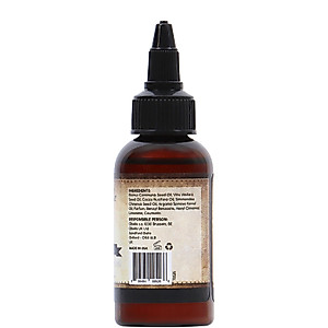 Sunny Isle Jamaican Black Castor Oil Beard Oil 2oz | Conditioning Growth Oil for Thicker Facial Hair | Softens, Strengthens Beards & Mustaches | Hydrates Skin