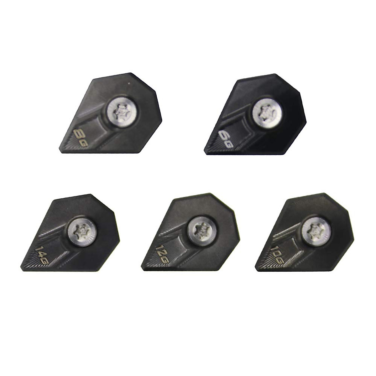 Seacloud 5xGolf Weights 6g/8g/10g/12g/14g for Cobra King F9 Driver Head