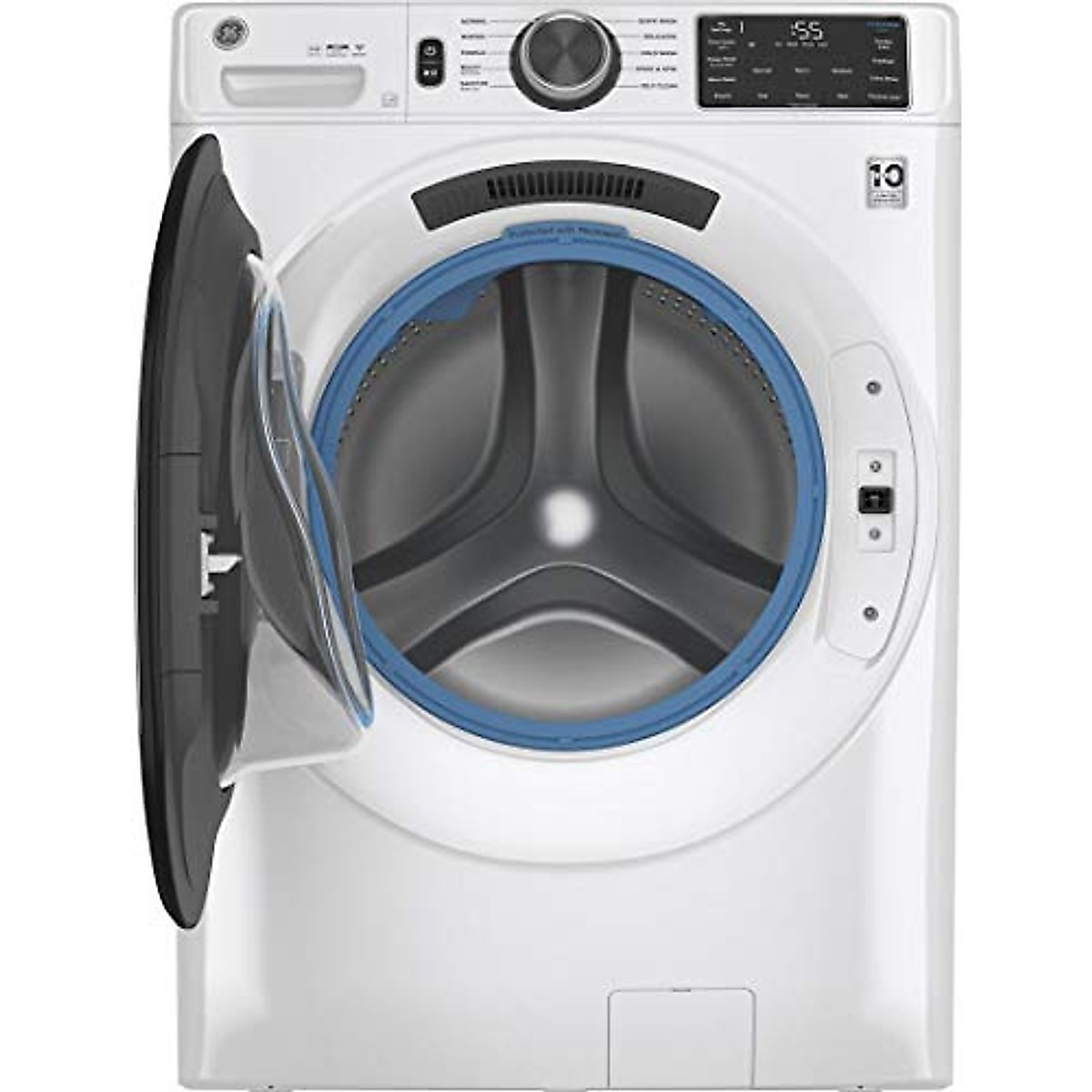 GE® 4.8 cu. ft. Capacity Smart Front Load ENERGY STAR® Washer with UltraFresh Vent System with OdorBlock™ and Sanitize w/Oxi