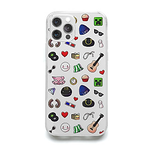 Phone Case Compatible with iPhone Dream Waterproof SMP Pro Symbols 15 Series and Plus Icons Max Multicolor