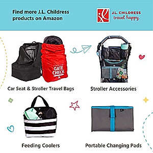 J.L. Childress Reusable Ice Packs, 2-Pack - Breast Milk Ice Packs - Freezer Packs Perfect for Breastmilk, Baby Bottle Bags, and Lunch Bags - Food Safe - 6" x 4"