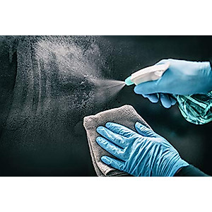BeeSure BE1118 Nitrile Powder Free Exam Gloves, Large (Pack of 100),Strips