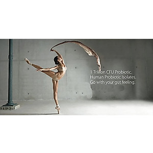 Probiotics 1 Trillion CFU (2 Sachets), Highest Potency, Shelf Stable for Travel, Vegan, Gluten Free, Essential Supplement for Bloating, Digestive & Immune Support, for Men and Women