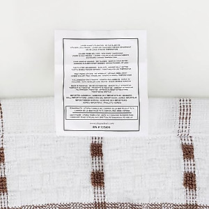 Utopia Towels Kitchen 12 Pack, 15 x 25 Inches, 100% Ring Spun Cotton Super Soft and Absorbent Linen Dish Towels, Tea Bar Set (Brown)