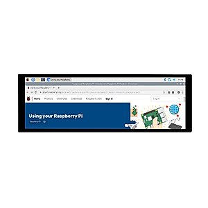 FunElec Waveshare 7.9inch Capacitive Touch Display HDMI LCD for Raspberry Pi 4 / 3B+ 3A+ Zero 2 W/Jetson Nano 400×1280 Monitor Supports Raspbian Windows 11/10/ 8.1/8, Driver Free (7.9inch LCD)