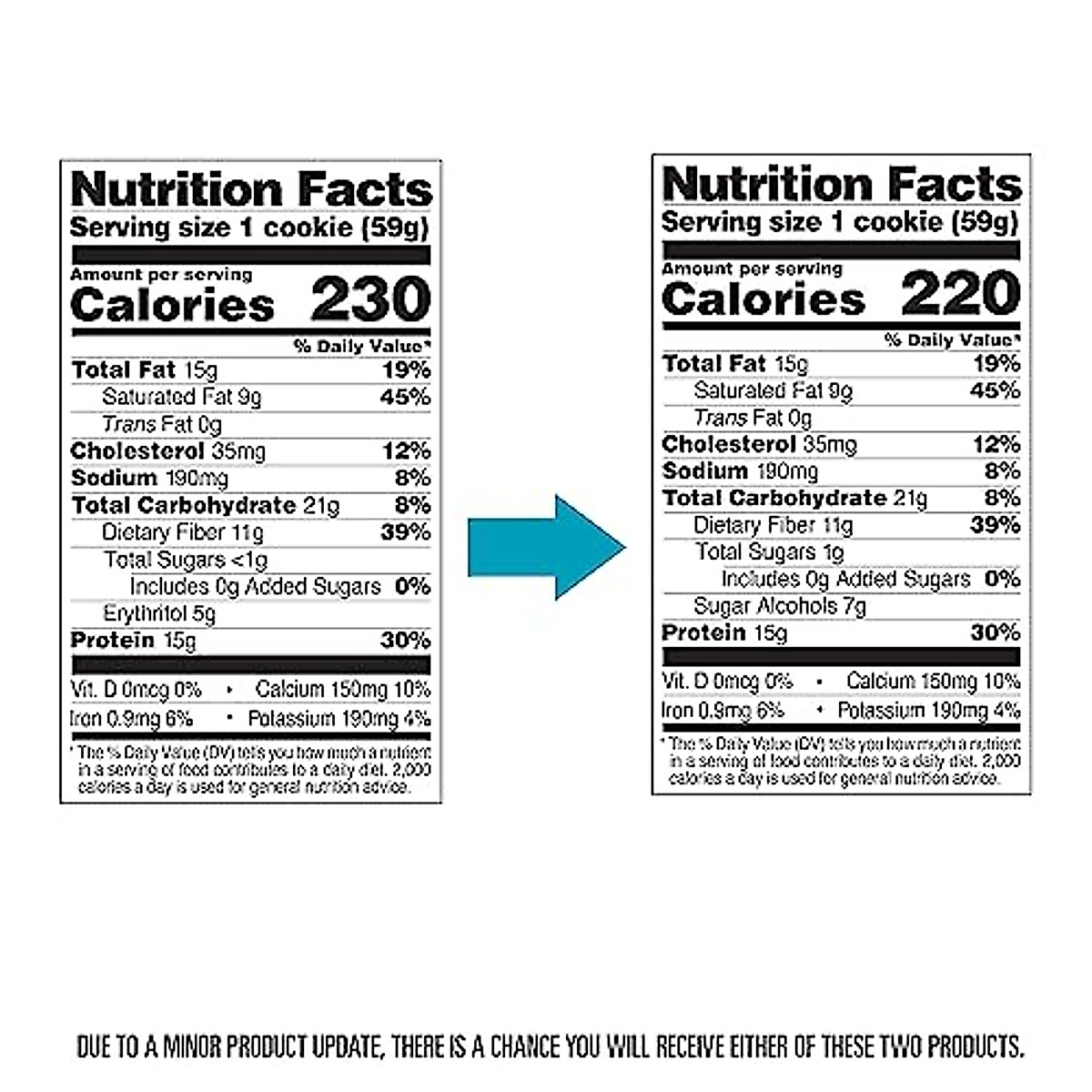 Quest NUTRITION Double Chocolate Chip Protein Cookie, 4 CT