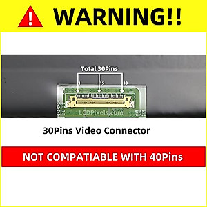 AIVIBRANT 15.6" Screen Replacement for IdeaPad Gaming 3 15ARH05 82EY IPS FHD 1920 x 1080 LCD LED Display Non-Touch Panel with Two Tapes