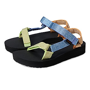 Teva Women's Midform Universal Sandal, Metallic Lilac Multi, 5