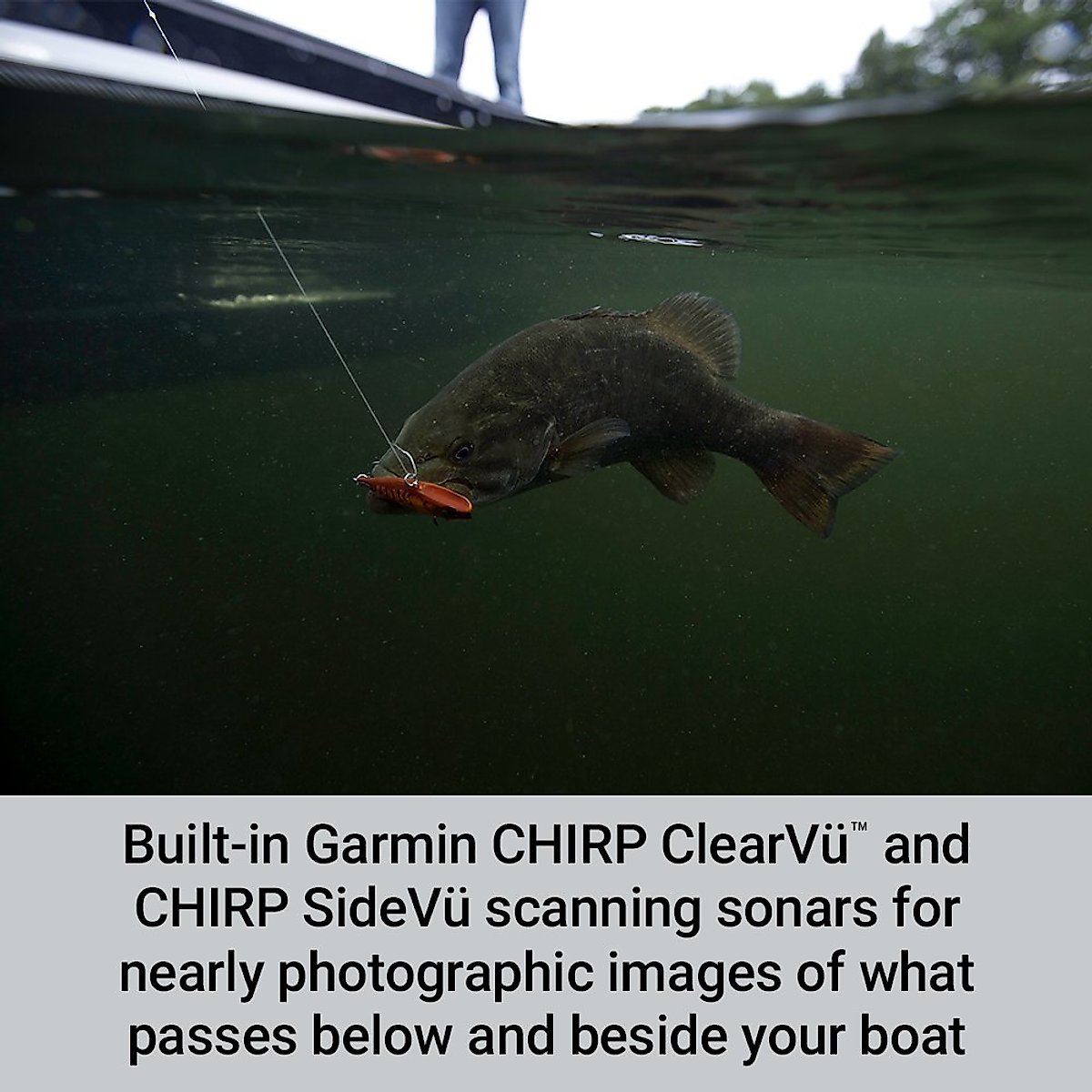 Garmin Striker 7SV with Transducer, 7" GPS Fishfinder with Chirp Traditional, ClearVu and SideVu Scanning Sonar Transducer and Built in Quickdraw Contours Mapping Software, 7 inches (010-01874-00)