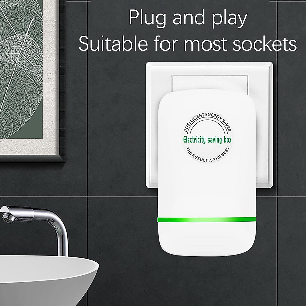 Pro Power Saver Electricity Saving Box Intellegent Pro Power Save Energy Saver Device for Household Office Shop Appliance (5PC)