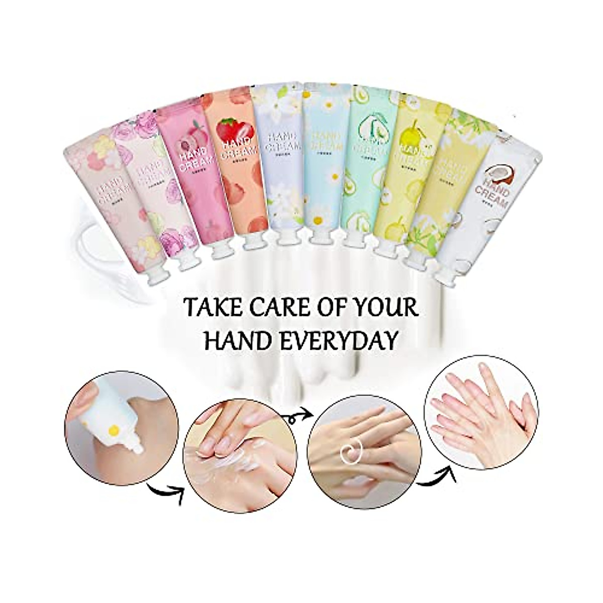 20 Pcs Hand Lotion Bulk Gift Set, Natural Fragrance Moisturizing Travel Size Body Care Lotion, Bulk Hand Cream Set, Christmas Stocking Stuffers Thanksgiving Day Gift for Her Women Men Girl Mom Wife