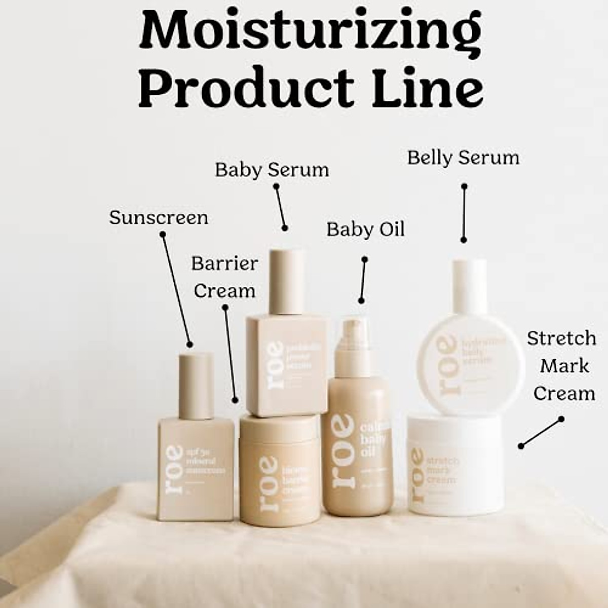 Roe Wellness Baby Children's Serum | All Natural Hydrating Serum For Baby Skin Care, Dry Skin, Moisturizing with Apple Fruit Extract, Daily Probiotics Soothing (Power Serum)