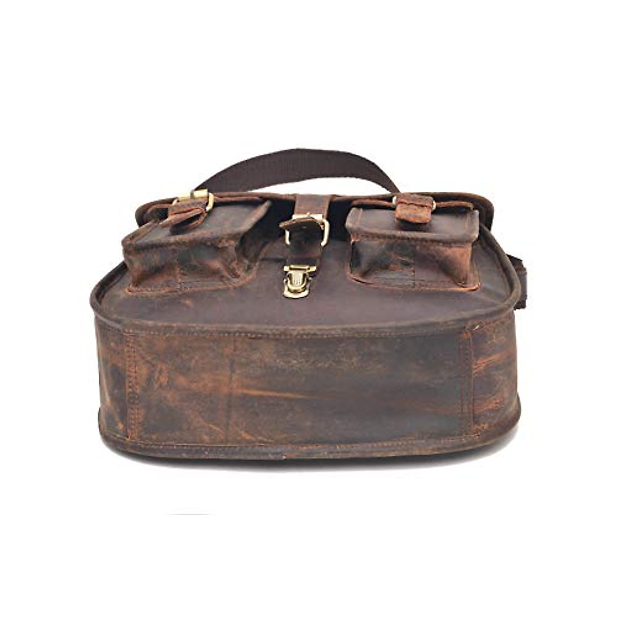 14 Inch Leather crossbody bags Purse Women Shoulder Bag Satchel Ladies Tote Travel Purse full grain Leather