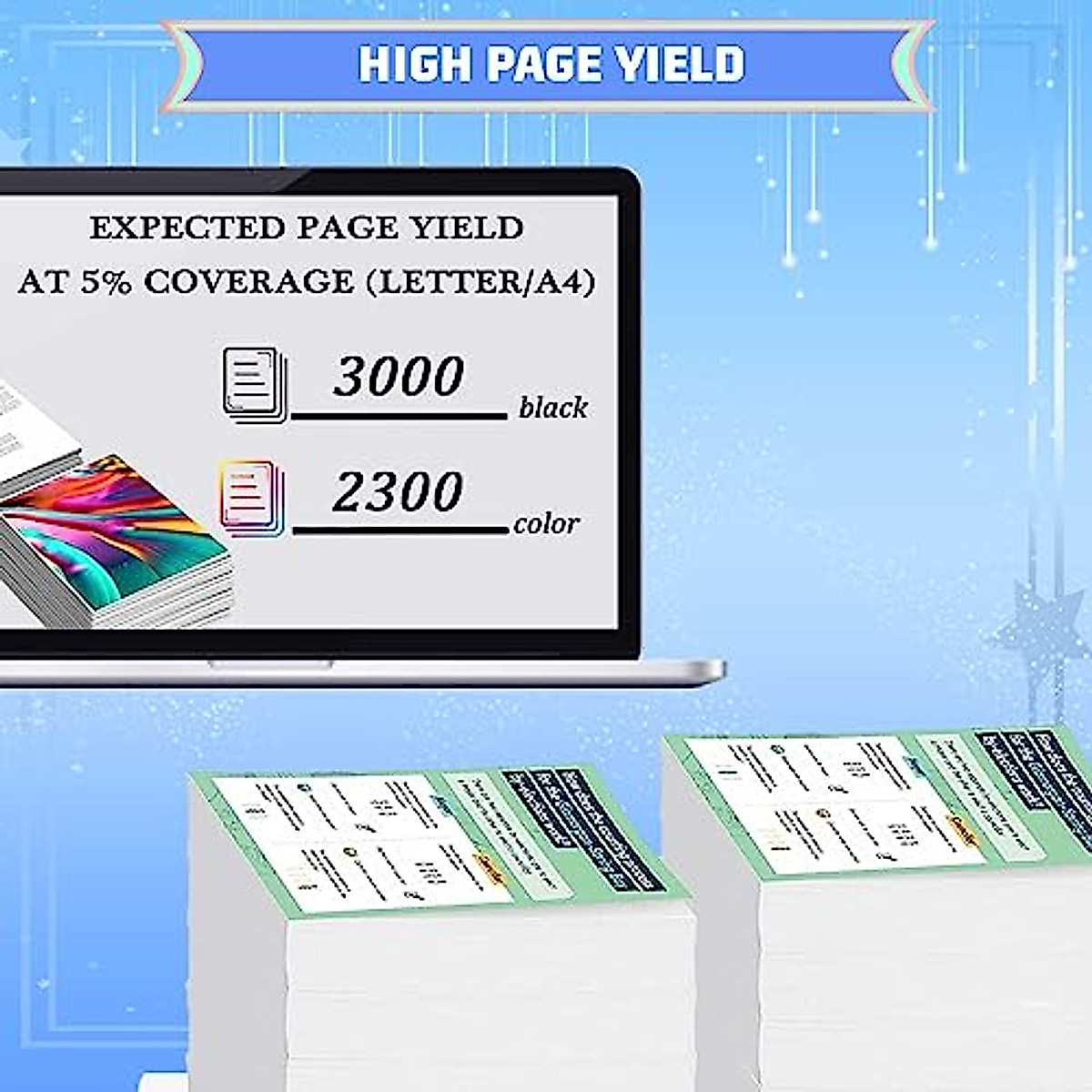 TN-223 TN223BKC/M/Y Toner Cartridge Compatible for Brother TN-227BK C M Y TN227 for HL-L3210CW L3230CDW L3270CDW L3290CDW MFC-L3710CW L3750CDW L3770CDW Printer Magenta