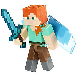 Mattel Minecraft Alex with Elytra Basic Figure
