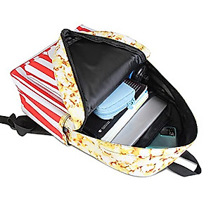 ENDUO DESIGN Backpack Cosmic Starry Sky 17 inch 3D Printed Leisure Schoolbag Girl Boy Black Hiking Day Bag Schoolbag (hamburger)