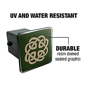Celtic Knot Love Eternity Tow Trailer Hitch Cover Plug Insert 2"