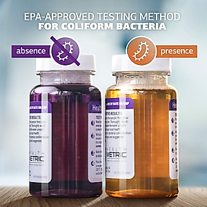 Drinking Water Test Kit for Home Tap and Well Water - Easy to Use Testing Strips for Lead Bacteria pH Copper Nitrate Chlorine Hardness and More | Made in The USA in Line with EPA Approved Limits