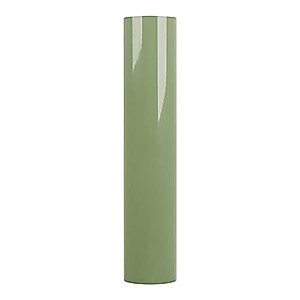 Gatichetta Heat Transfer Vinyl Roll, Khaki Green Iron on HTV 12" x 6FT, Smooth PU HTV for T-Shirts, Fabris, DIY Designs