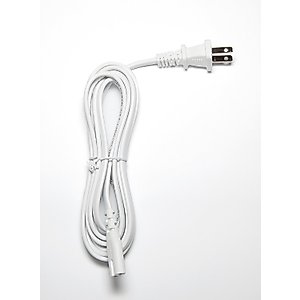 Omnihil (White) 5 Feet AC Power Cord Compatible with Artograph EZ TrAC er Art Projector