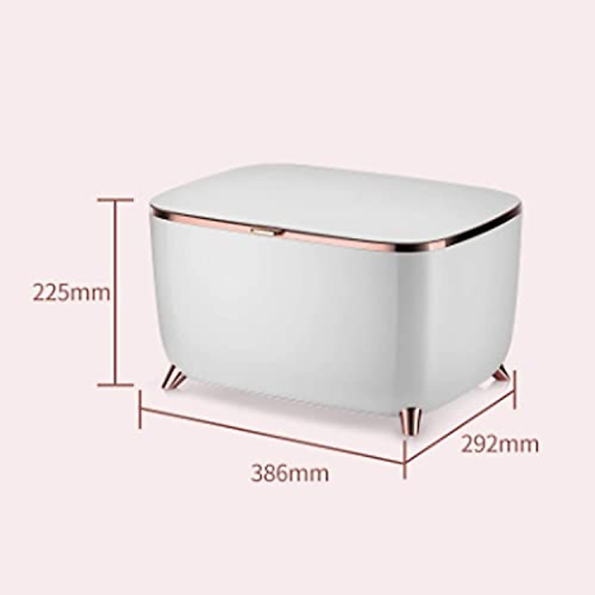 REKIRO Mini Fridge Portable Thermoelectric 9 Liter Cooler and Warmer for Skincare, Eco Friendly Beauty Fridge for Foods,Medications, Cosmetics, Breast Milk, Medications Home and Travel