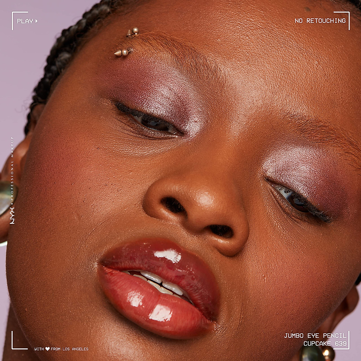 NYX PROFESSIONAL MAKEUP Jumbo Eye Pencil, Blendable Eyeshadow Stick & Eyeliner Pencil - Cupcake (Pink)