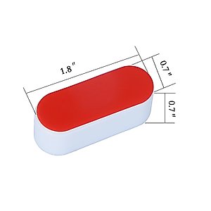 Toilet Seat Bumper (Upgrade 3.0) Bidet Seat Bumpers with Strong Buffer and Adhesive Function for Bidet Attachment - Keep Your Toilet Seat More Secure and Comfortable!(4 Pieces)