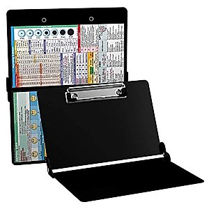 WhiteCoat Clipboard® - Black Nursing Edition
