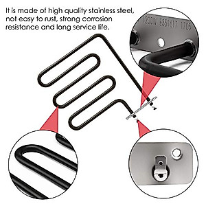 WADEO Electric Smoker and Grill Heating Element Replacement Part for Masterbuilt Heating Element 40" Electric Digital Control Smoker, 1200 Watts