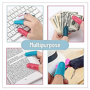 Mr. Pen- Hot Glue Gun Finger Protectors, 24 pcs, Silicone Finger Protectors, Rubber Fingers Tips, Rubber Finger Covers, Rubber Finger Tips Protector, Finger Gripper, Finger Grip, Finger Rubber Tips
